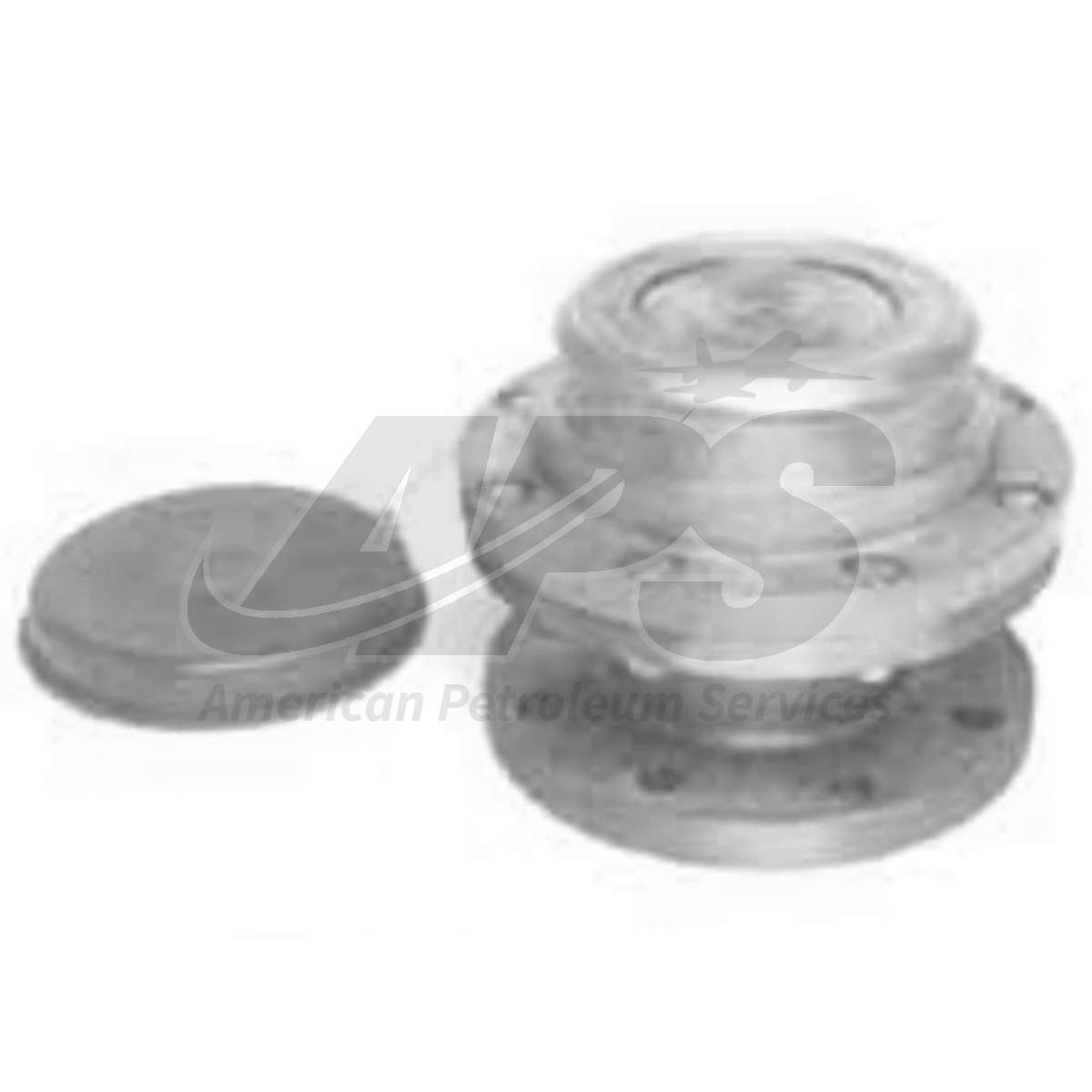 F426 BOTTOM LOADING ADAPTER (INTERNATIONAL STANDARD) (2-1/2" 3-LUG ...