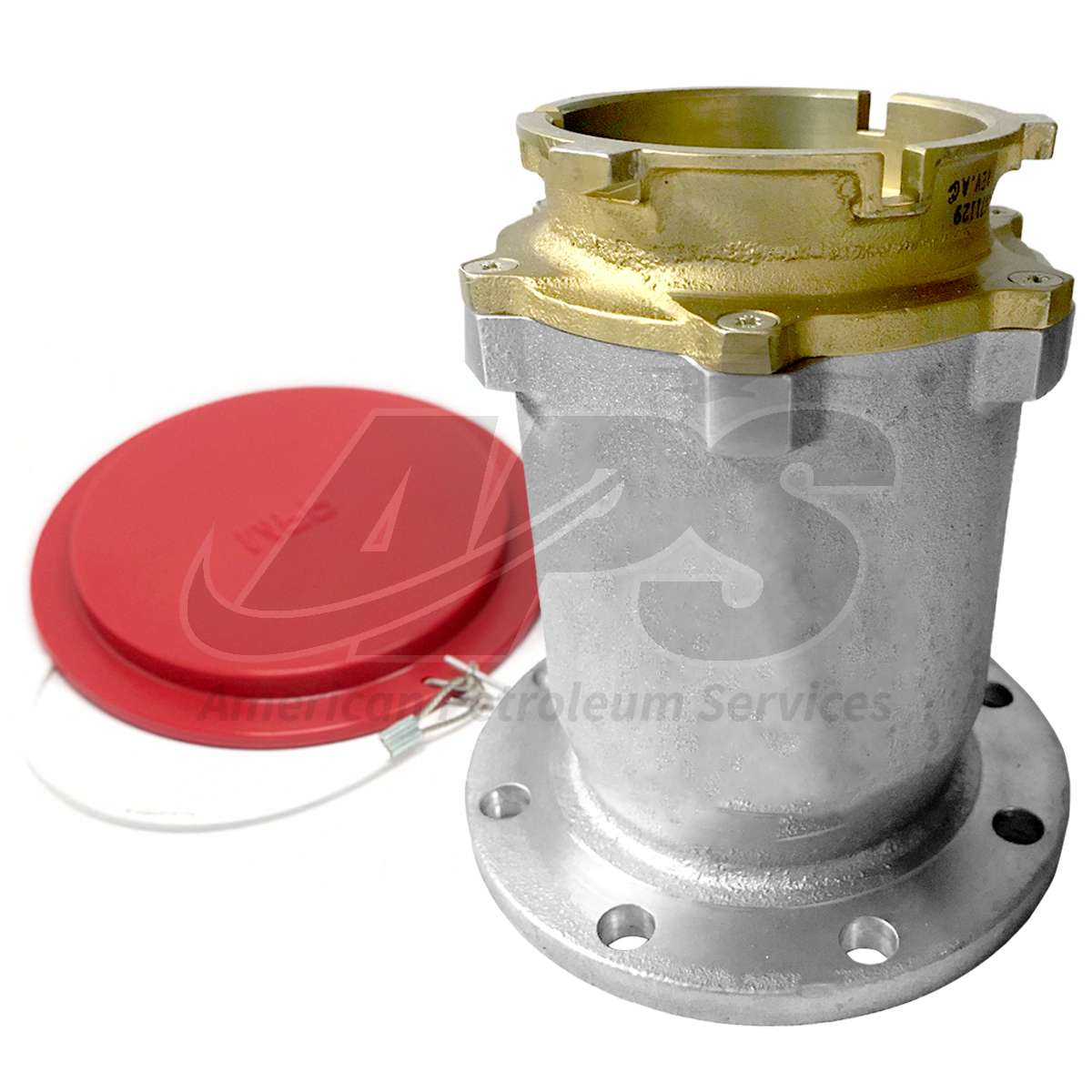 F418 BOTTOM LOADING ADAPTER (INTERNATIONAL STANDARD) (4" TTMA FLANGE X ...